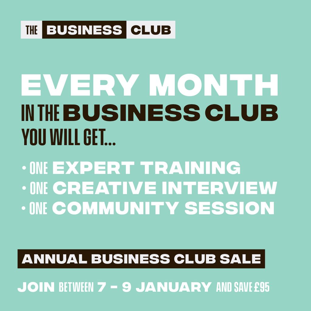 2025 annual Business club sale - The Design Trust